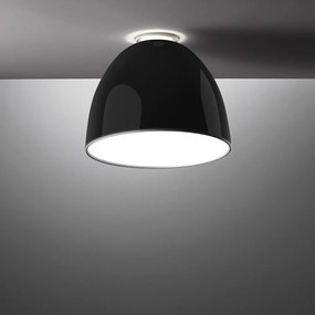 Artemide A246610 Nur Gloss mini soffitto LED Black, stropní svítidlo v černém lesku, 30W LED 2700K, prům. 36cm