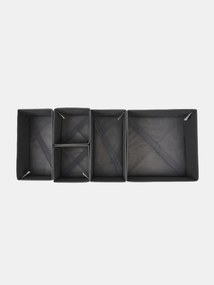 Sinsay - 5 pack skládacích organizérů do skříně - šedá