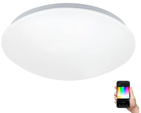 Eglo | Eglo 32589 - LED RGB Stmívatelné nástěnné stropní svítidlo GIRON-C LED/17W/230V | EG32589