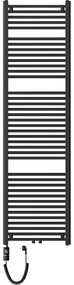 Mexen Mars, elektrické topné těleso 1800 x 500 mm, 900 W, černá, W110-1800-500-2900-70
