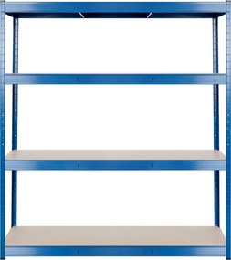 Regál s vysokou nosností 160x60x180 cm – modrá