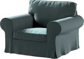 Potah na křeslo IKEA Ektorp barva zelená látka sametová