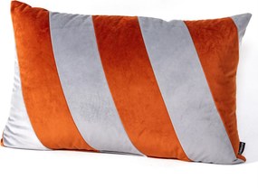 Obdélníkový polštář grey copper