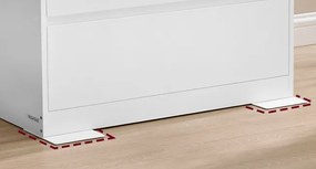 Komoda Vasagle Kailyn 60 cm bílá