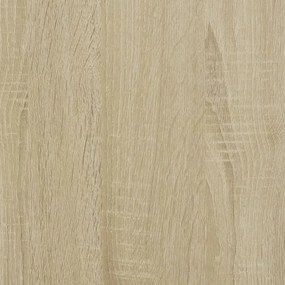 vidaXL Nástěnná police 104,5 x 10 x 43 cm kompozitní dřevo [840725] Barva: dub sonoma