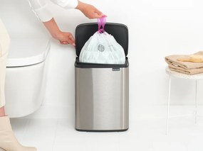 Brabantia BO odpadkový koš 12L matná ocel otiskuvzdorná