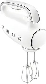 SMEG HMF01WHEU bílá / Ruční mixér / 250W / 9 rychlostí / turbo