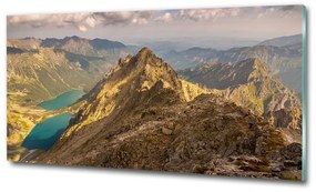 Wallmuralia Fotoobraz na skle Mořské oko Tatry 100x50