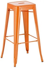 Sada 2 barových židlí Lyric orange