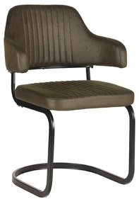 LABEL51 jídelní židle OTTA armádní zelená Color: Army green UK-30.179