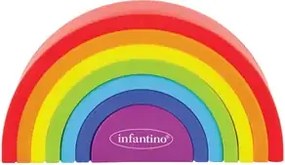 Infantino Skládačka duha Magic Rainbow / od 12 měsíců