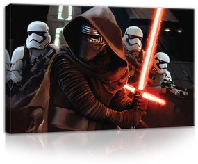 Postershop Obraz na plátně: Star Wars Dark Lord Kylo Ren - 60x40 cm