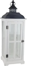 Dřevěná lucerna D7220/B - výška 69,5 cm