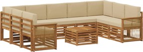 Sedací soupravy Masivní akátové dřevo 3384869