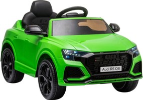 LEAN CARS Elektrické autíčko Audi RS Q8 LED MP3 dálkové ovládání zelené