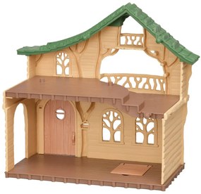 _Ostatní 1_ Sylvanian Families Srub s nábytkem doplněk k herním sadám 5451