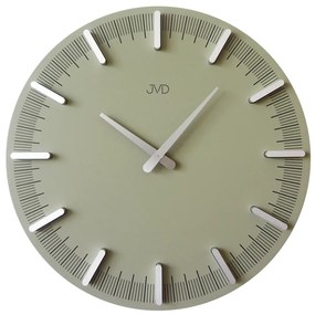 JVD Designové minimalistické zelené nástěnné  hodiny JVD HC401.3