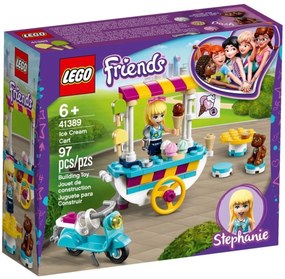 Lego stavebnice lego friends 41389 pojízdný zmrzlinový stánek