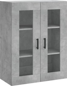 Skříň highboard betonově šedá 69,5x34x180 cm kompozitní dřevo 3198541