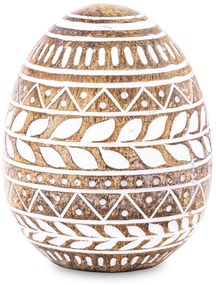 Dekorace vajíčko s ornamenty 143944