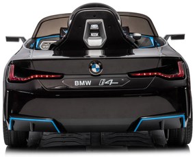 Dětské elektrické autíčko s dálkovým ovládáním BestBerg BBCC-20B – BMW i4 / nosnost 30 kg / Li-Ion baterie / černá