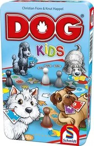 SCHMIDT Dětská hra Dog Kids v plechové krabičce / Společenská hra / 2-