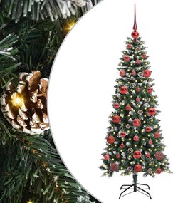Umělý vánoční stromeček Zelená 150 cm PVC, plast a ocel 3395808