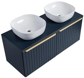 Koupelnová skříňka s umyvadlem a deskou SANTA FE Blue DU120/1 | 120 cm