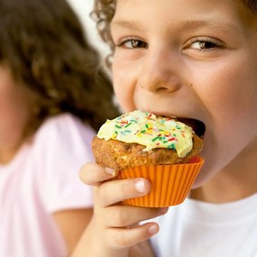 Silikonové formy na muffiny v sadě 12 ks ø 7 cm – Lékué