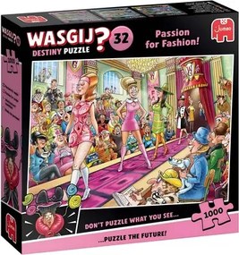 JUMBO Puzzle WASGIJ Destiny 32: Vášeň pro módu! / 1000 dílků / od 15 l