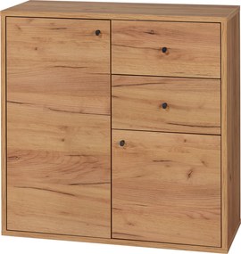 Livarno® Komoda se 2 dvířky a 2 zásuvkami Verona, 80 x 80 x 35 cm