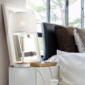 Stolní lampa s USB Mantra NORDICA 5464