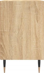 vidaXL Noční stolky 2 ks 40 x 30 x 50 cm kompozitní dřevo [826771] Barva: hnědý dub