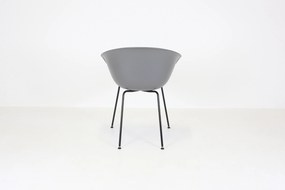Židle konferenční, Arper, Duna, šedá/černá