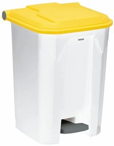 Rossignol SAS Koš na tříděný odpad pro HACCP - plast, Rossignol Utilo 54044, 50 L, žlutý plast