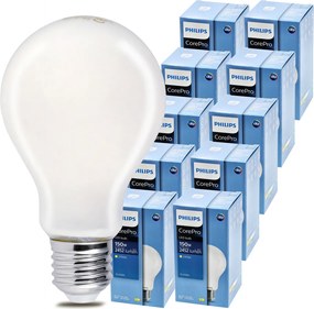 10x LED žárovka E27 PHILIPS 17,5W 2452lm 2700k Corepro Premium A67