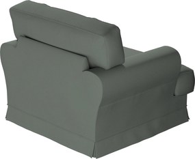 Potah na křeslo IKEA Ekeskog barva zelená látka pletený vzor