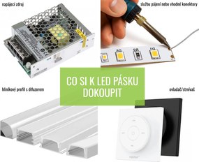 LED Solution RGB LED pásek 14,4W/m 12V s krytím IP54 08211