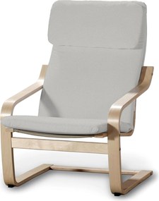 Sedák na křeslo IKEA Poäng barva šedá látka pletený vzor