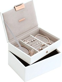 Krabička na šperky Stackers dvojitá edice Rose Gold mini