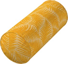 Potah na válec IKEA Ektorp barva žlutá látka pletený vzor, vzorované