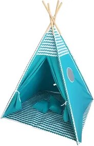 G21 Stan Teepee Letní nebe modrý / Dětský stan / Teepee