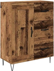 Vysoký bufet Staré dřevo 69,5 x 34 x 90 cm Kompozitní dřevo 3402694