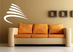 WALLVINIL Samolepky na zeď - Fast drive Barva: Stříbrná, Velikost: 60x50 cm, Levá / Pravá: Levá (dekorace směřuje/dívá se doleva)