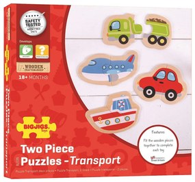 Bigjigs Toys Easy puzzle Dopravní prostředky