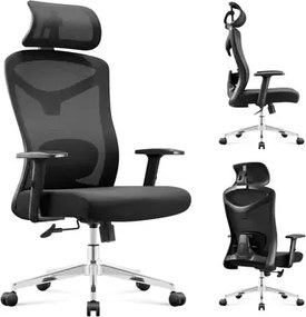 Mark Adler Manager 2.6 černá / Kancelářské ergonomické křeslo / nosnos
