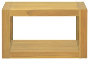 vidaXL Nástěnná koupelnová skříňka 60 x 45 x 35 cm masivní teak