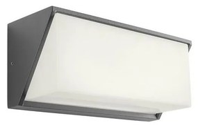 Redo | Redo 90238 - LED Venkovní nástěnné svítidlo SPECTRA LED/17W/230V IP54 šedá | UN0629