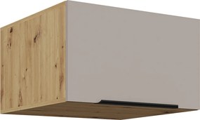 ARIA li | horní skříňka 60 NAGU-36 1F výklopná | 60 cm | HLUBOKÁ | ANTI FINGERPRINT povrch | artisan/béžová