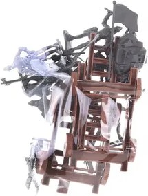 ORION Sada rytířů s bojovými vozy / Figurky 6 cm / Plast